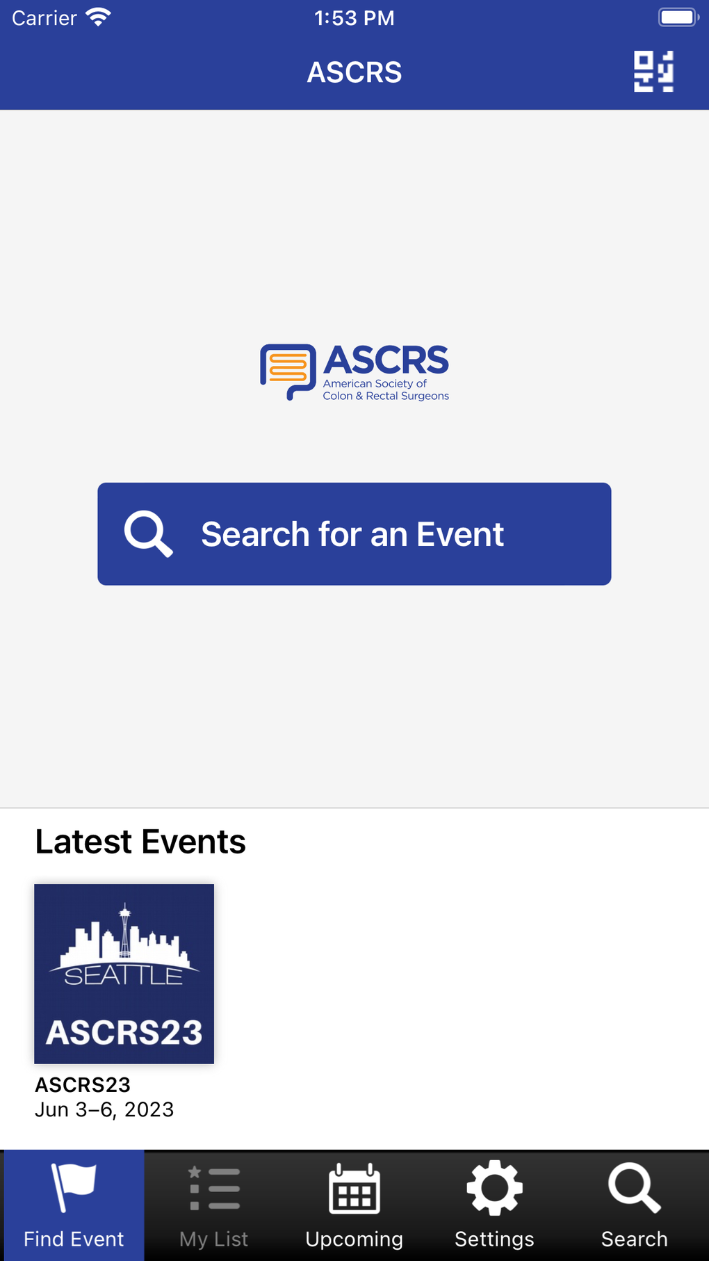 ASCRS Events para iPhone - Descargar