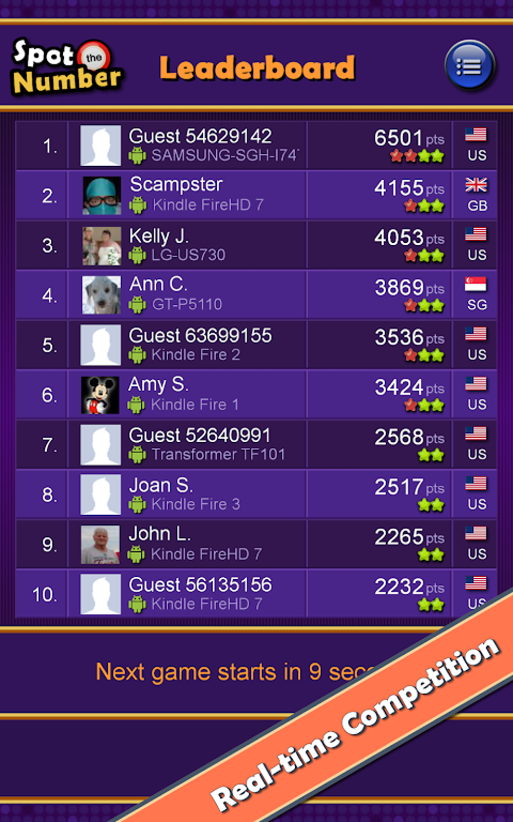 Android için Spot the Number APK - İndir