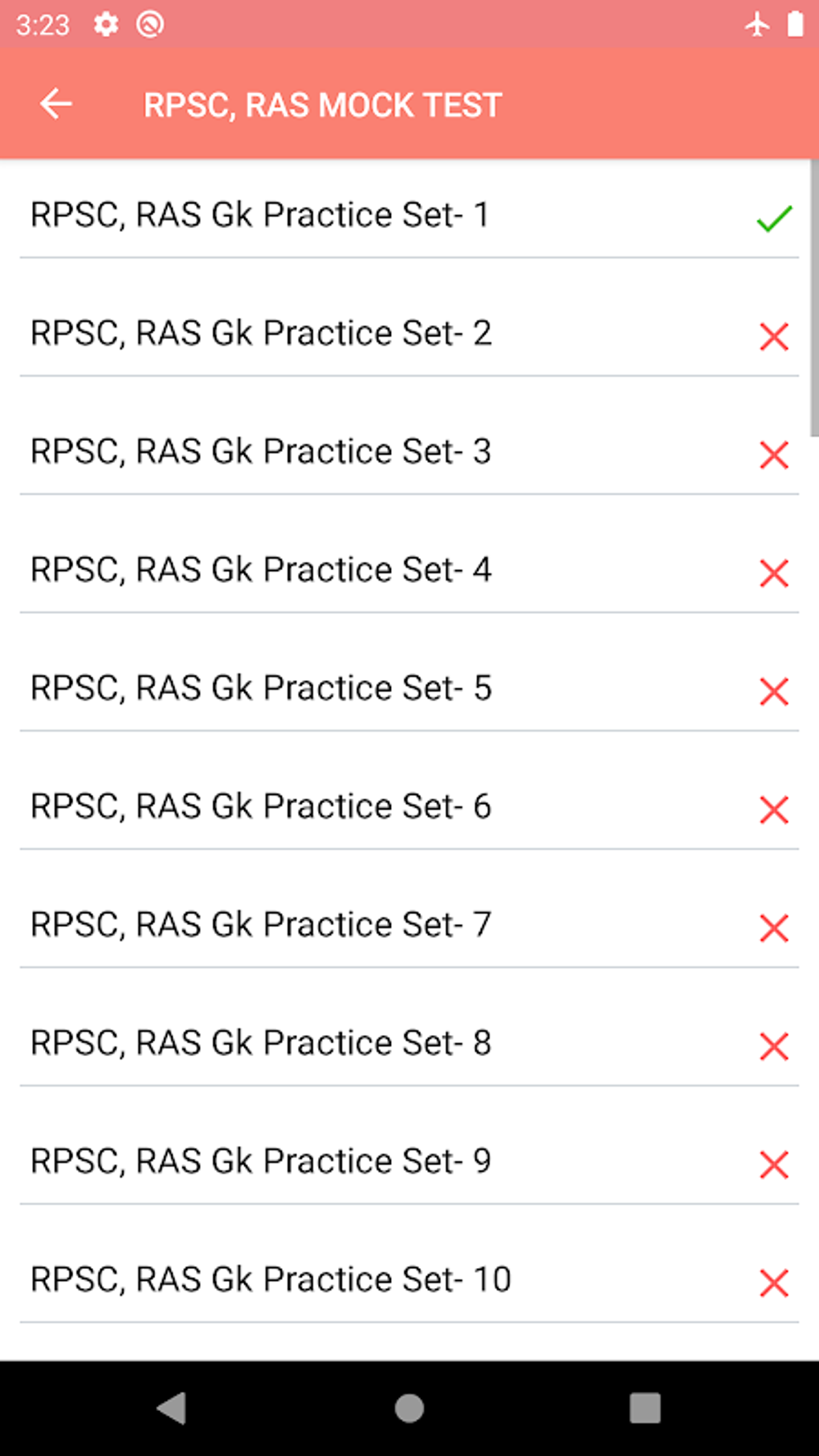 RPSC RAS RAJASTHAN GK Taiyari APK para Android - Descargar