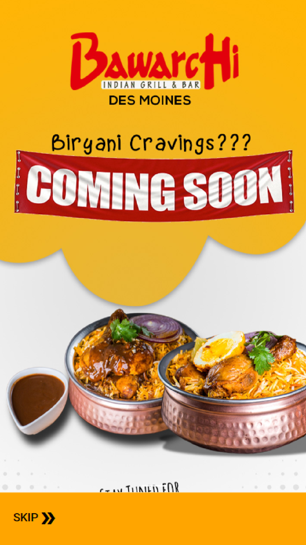 Bawarchi Biryanis for iPhone - Download