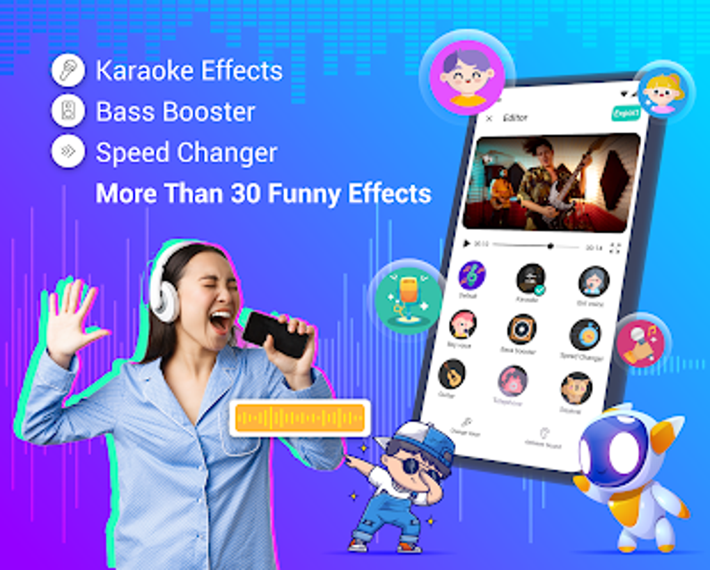 Voice Changer - Audio Effects APK per Android - Download