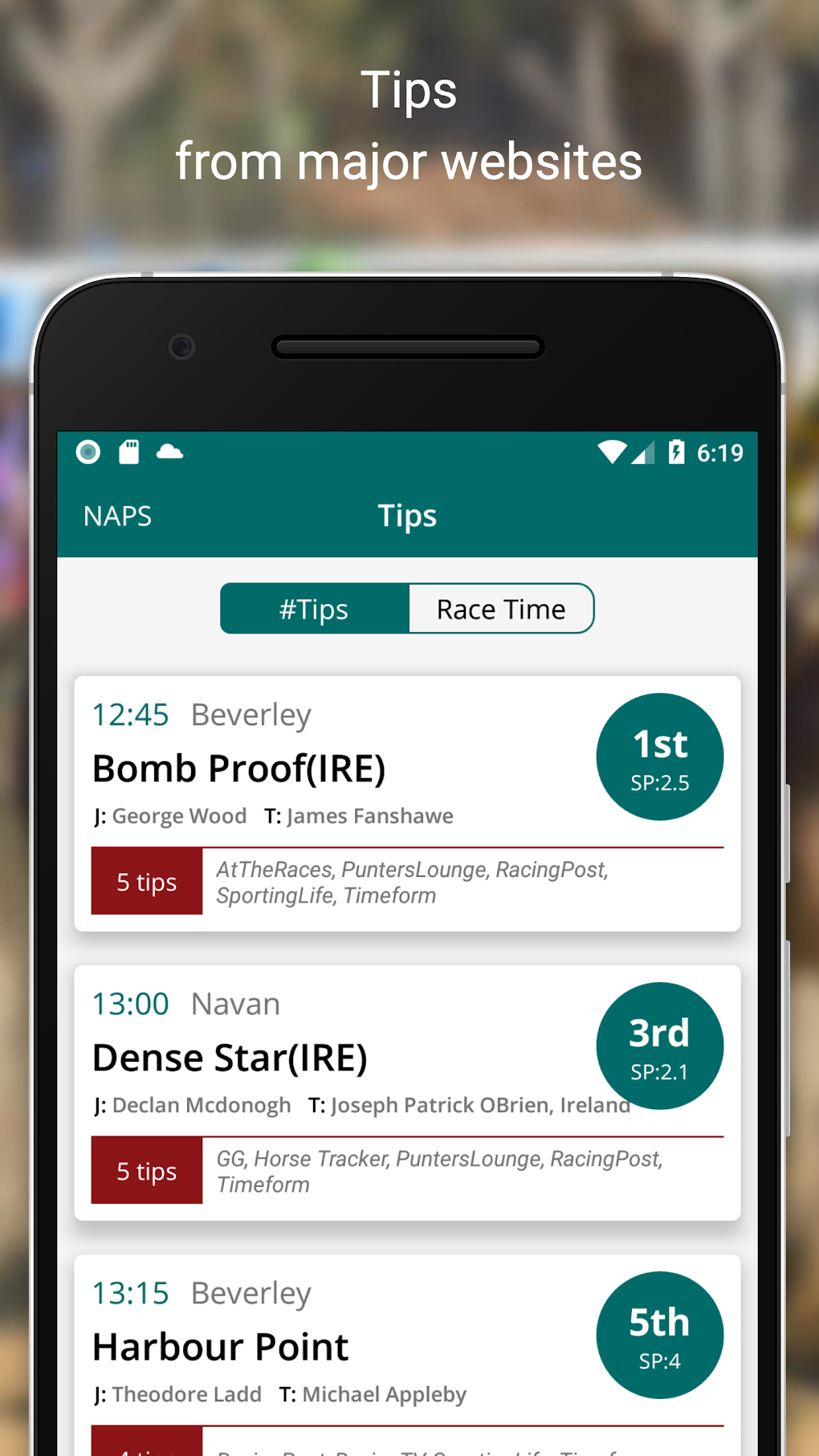Horse Racing Tracker - Tips for Android - Download