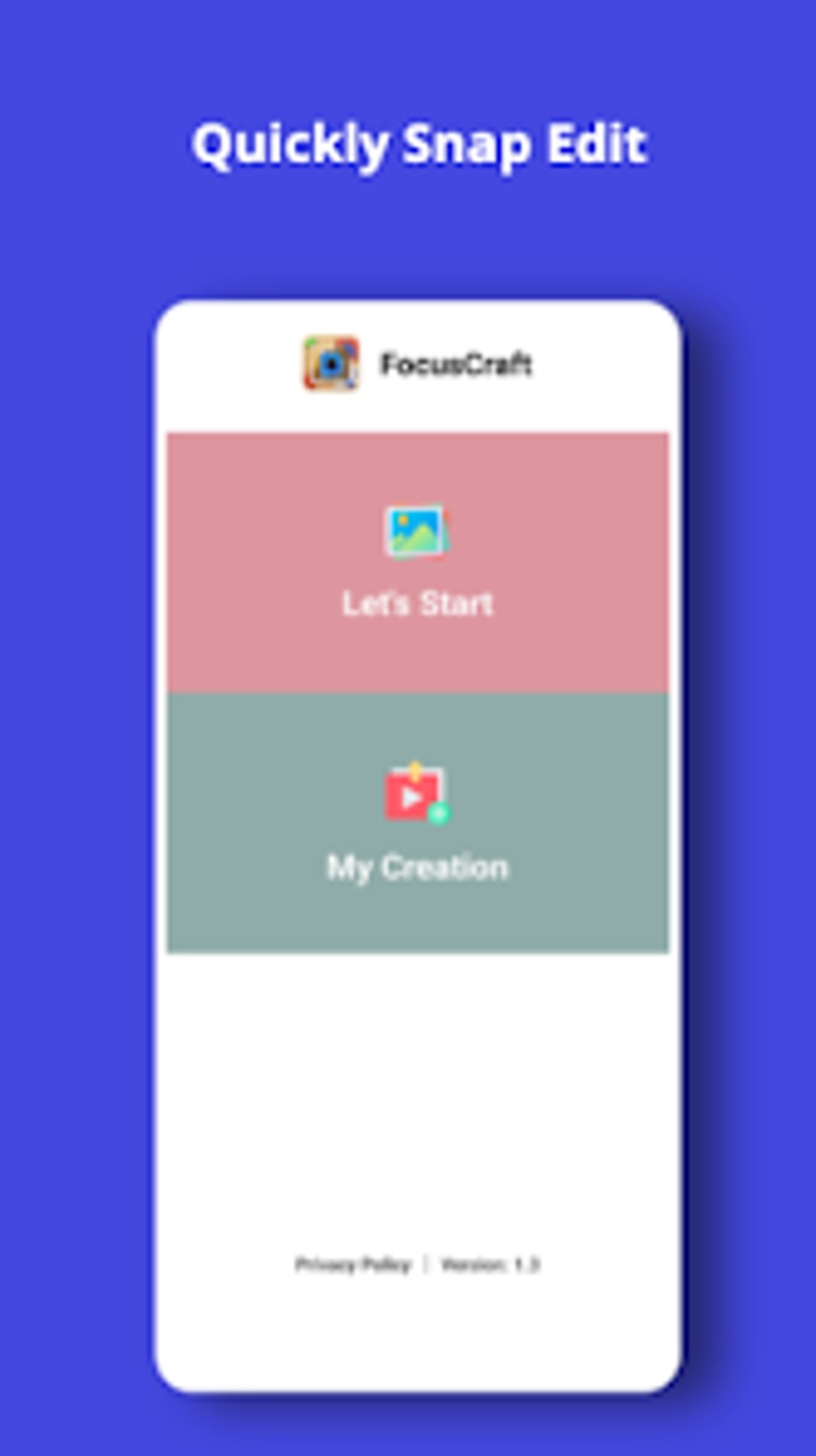 FocusCraft:Photo Image Editor สำหรับ Android - ดาวน์โหลด