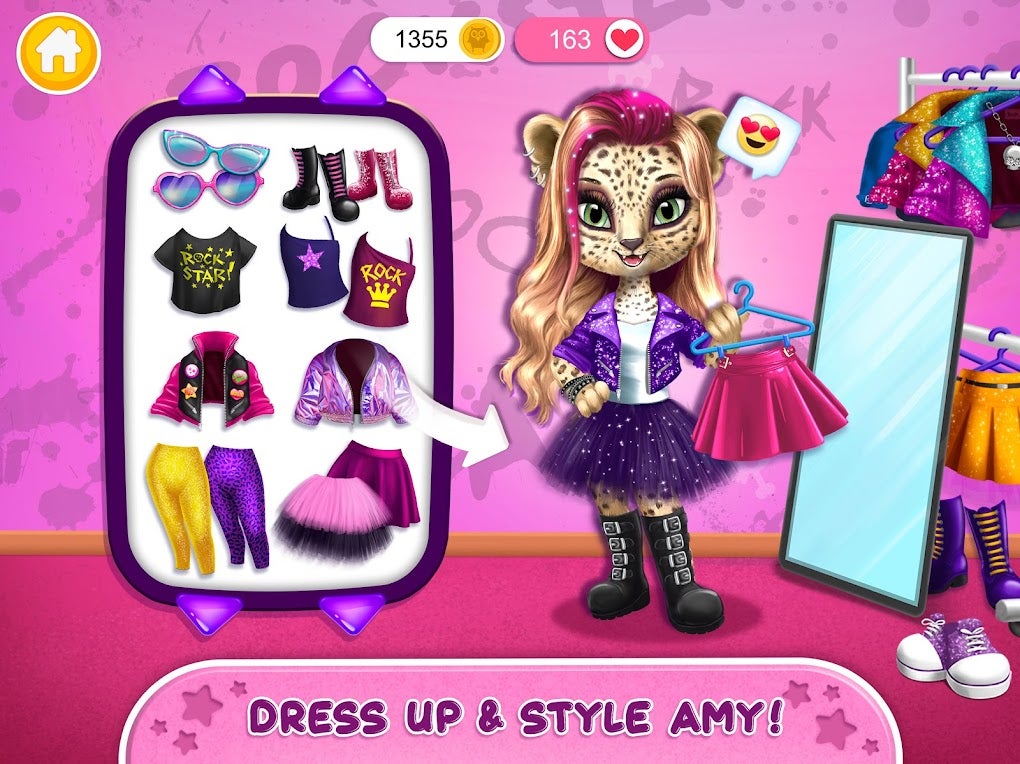 Rock Star Animal Hair Salon - Super Style Makeup for Android - Download