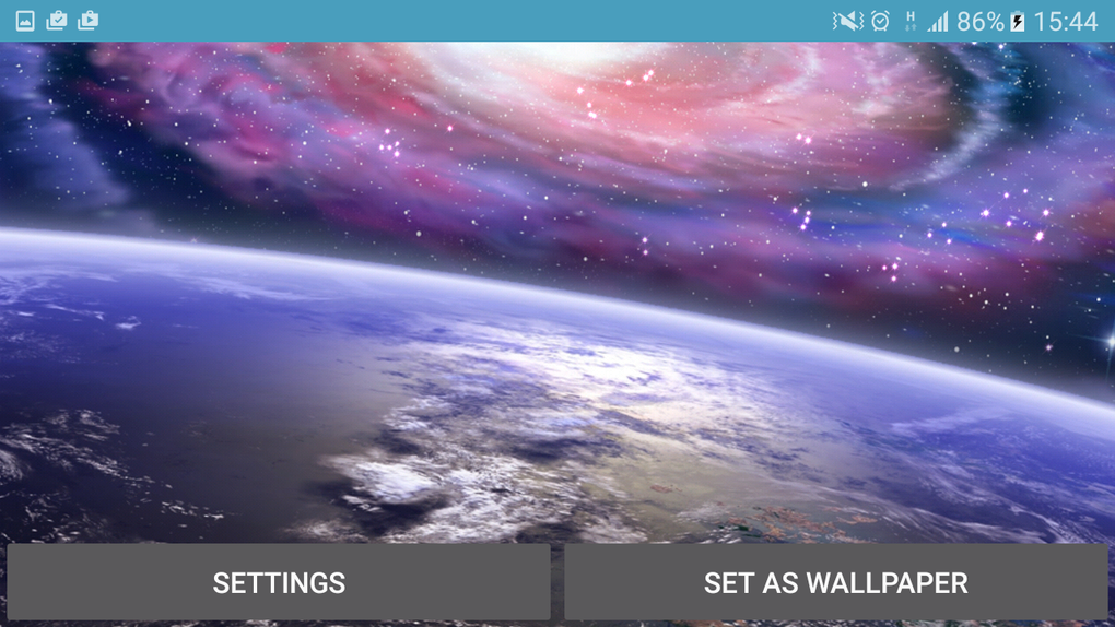 Android 용 Space Background Live Wallpaper 3D APK - 다운로드