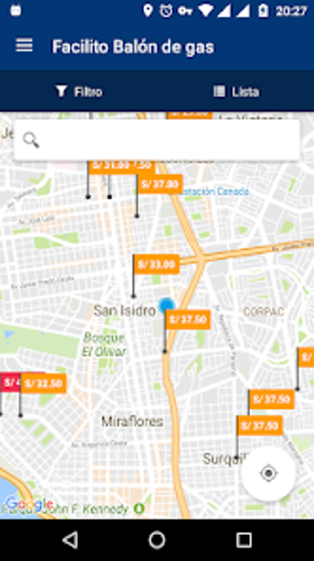 Facilito Balón de Gas per Android - Download