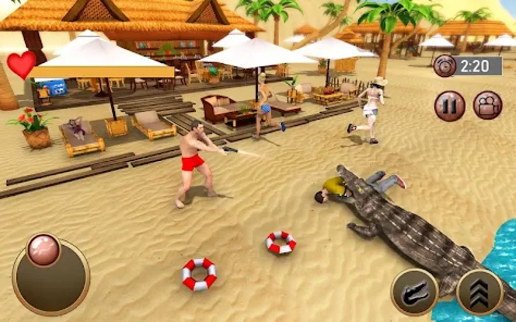 Beach Crocodile Simulator 2k19 for Android - Download
