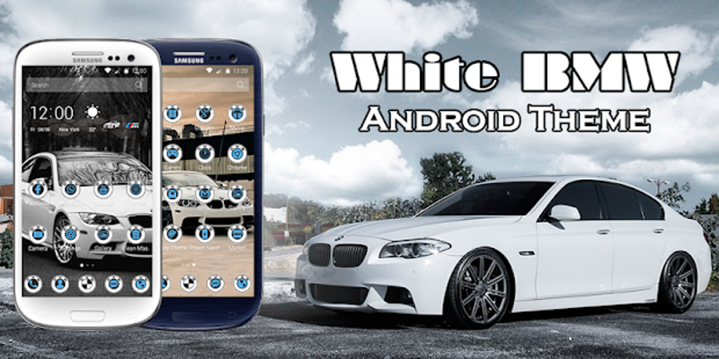 White BMW Theme APK for Android - Download