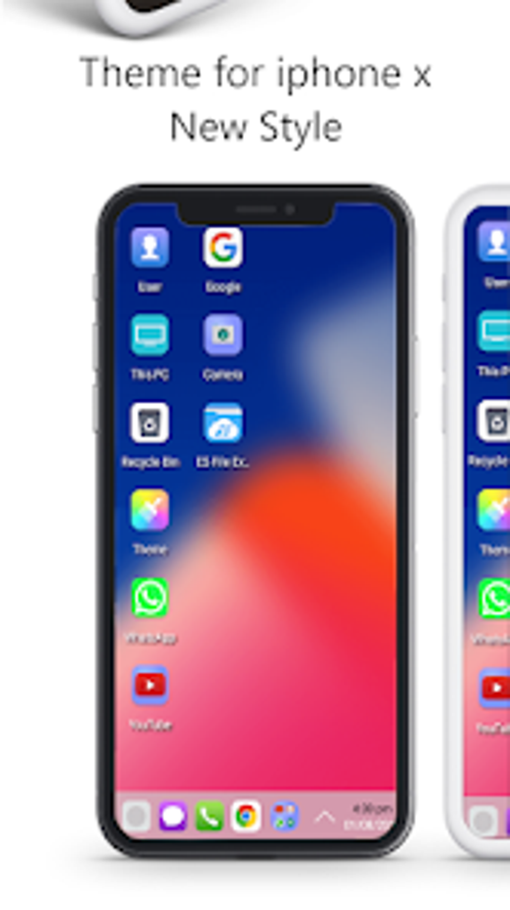 Android için Modern phone X Theme for Compu - İndir