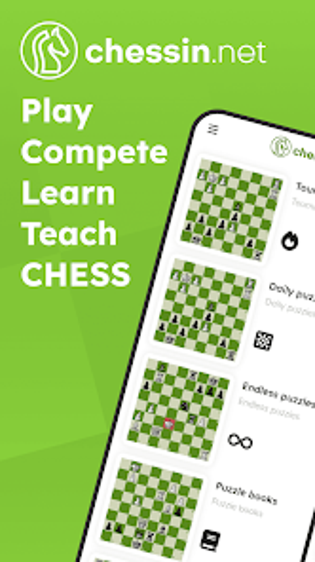 Chessin - Play Learn Chess pour Android - Télécharger