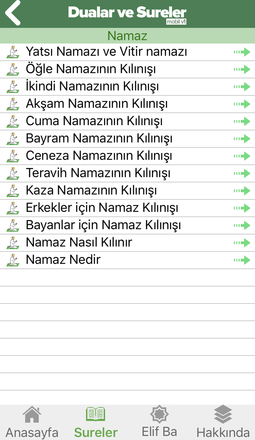 Dualar ve Sureler for Android - Download