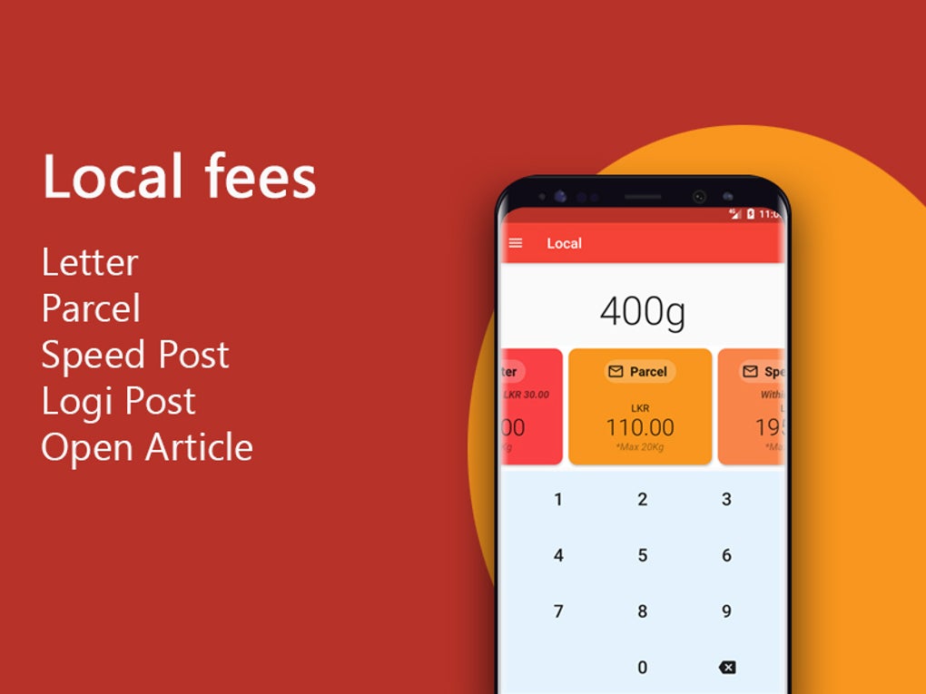 SL Post Postage Calculator For Android Download SL Post Postage Calculator For Android Download
