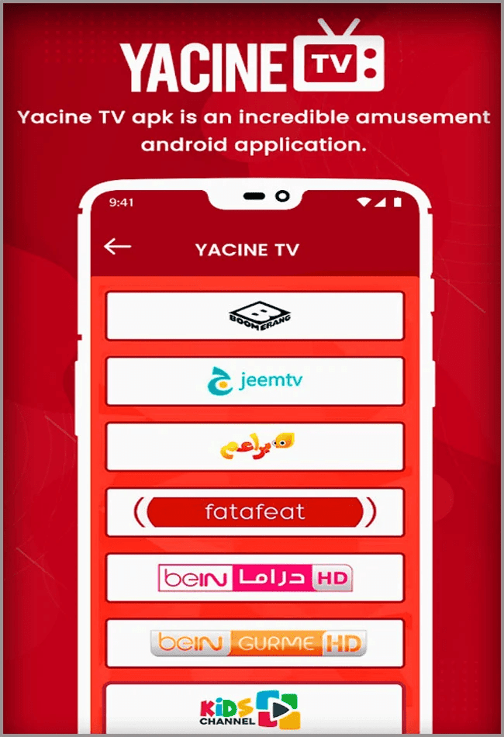 Live Yacine TV Scores para Android - Descargar