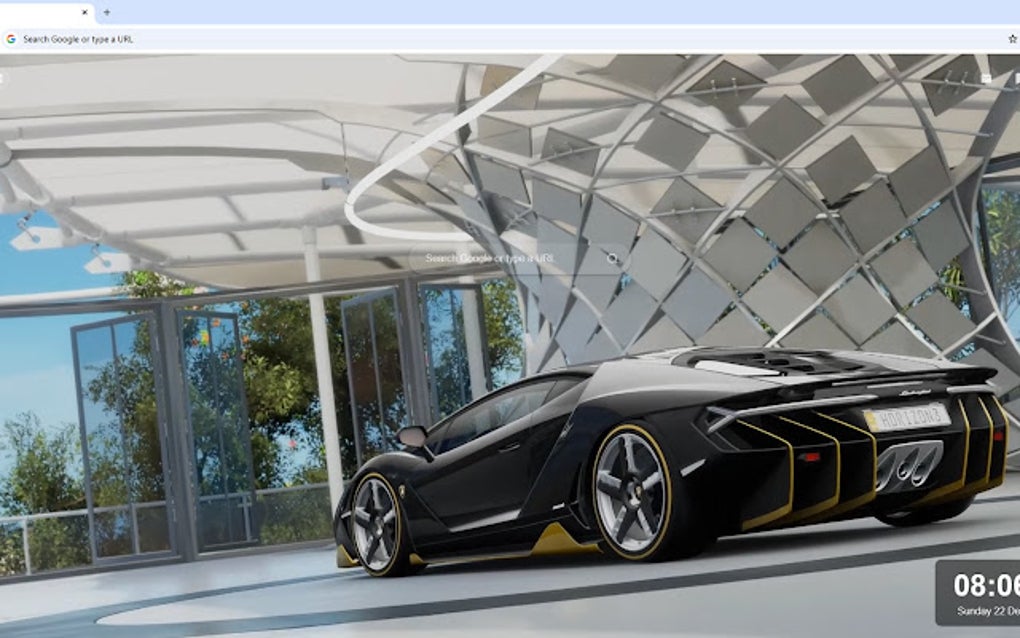 Lamborghini Centenario Live Wallpaper for Google Chrome - Extension Download