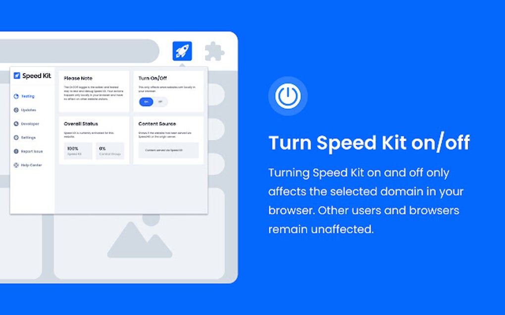 Speed Kit Web Extension para Google Chrome - Extensión Descargar