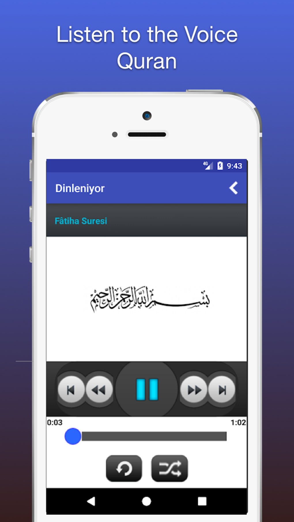 Listen to the Quran for Android - Download