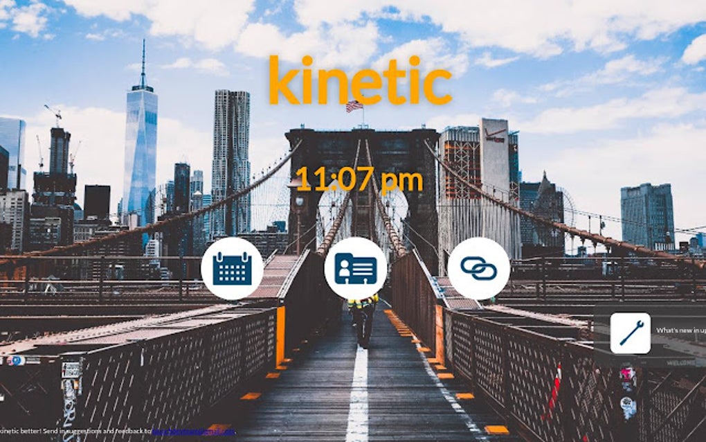 kinetic Google Chrome için - Eklenti İndir