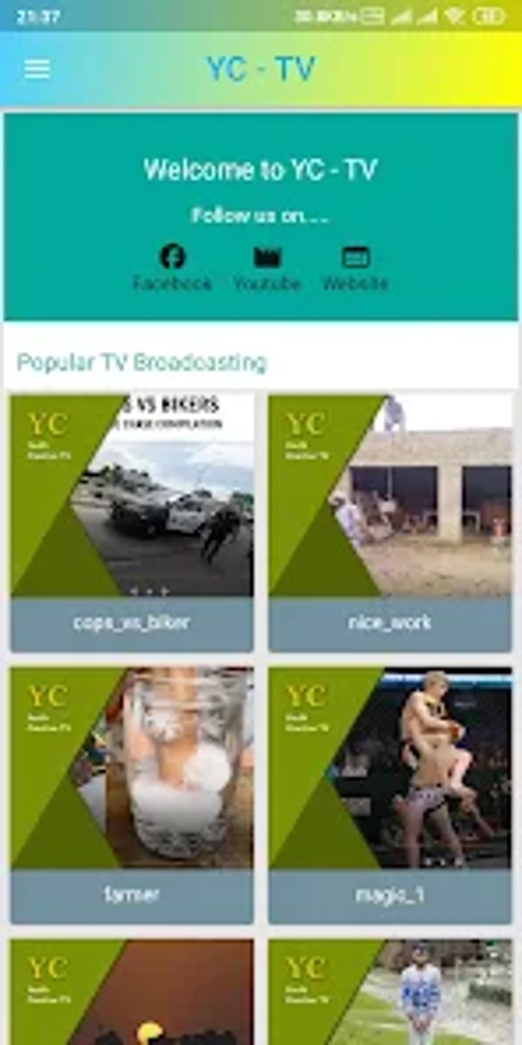 YC Tv for Android - Download