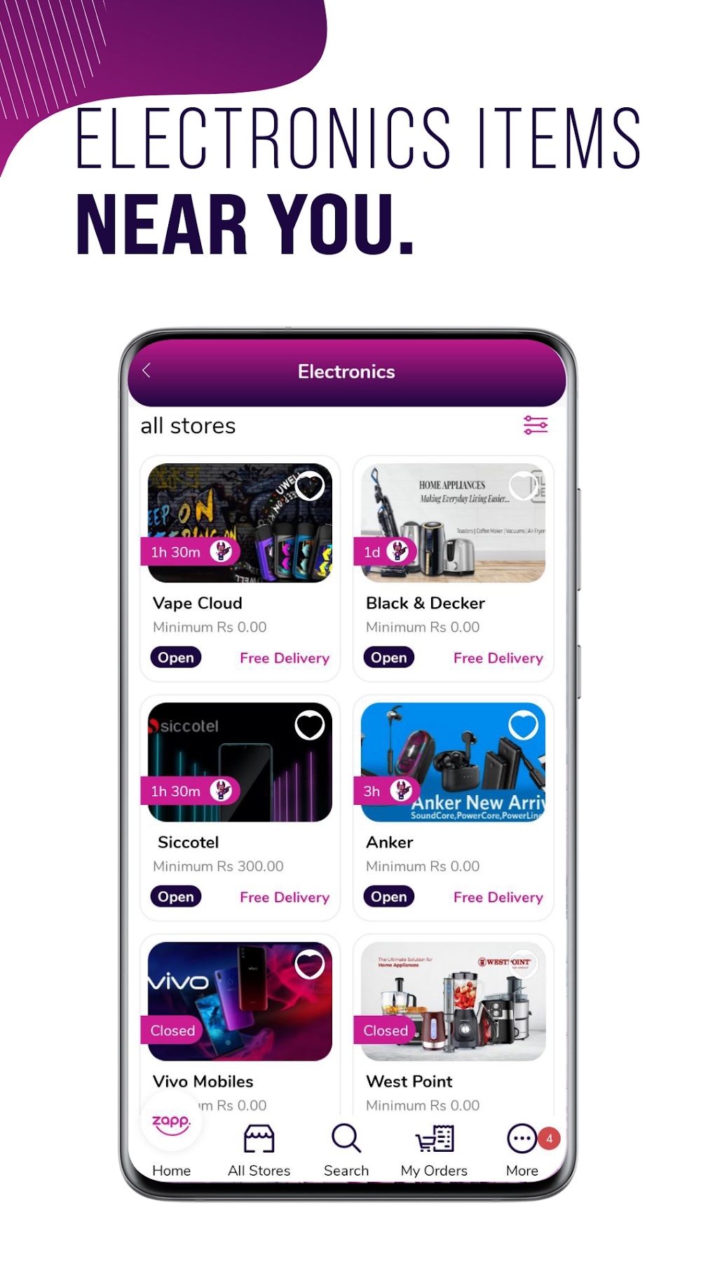 Android 용 Zapp - Shop Anytime Anywhere - 다운로드