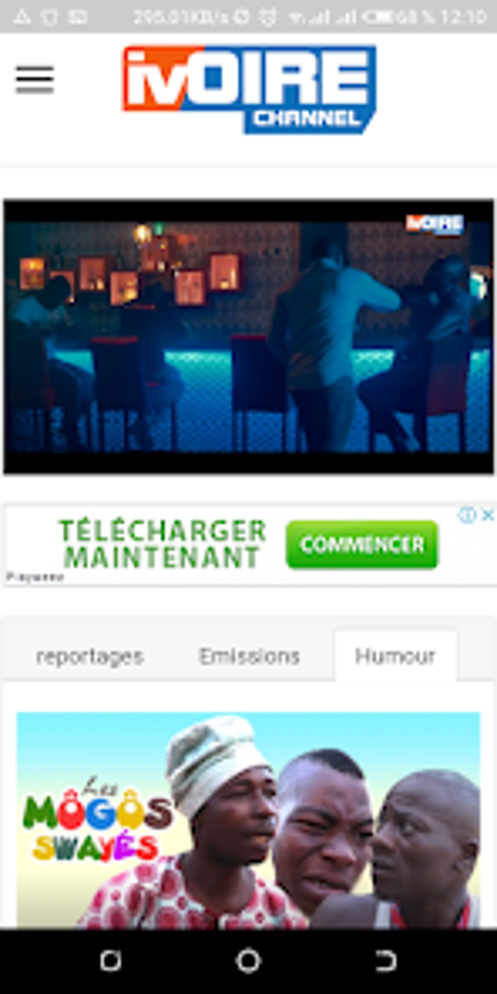 IVOIRE CHANNEL APK for Android - Download