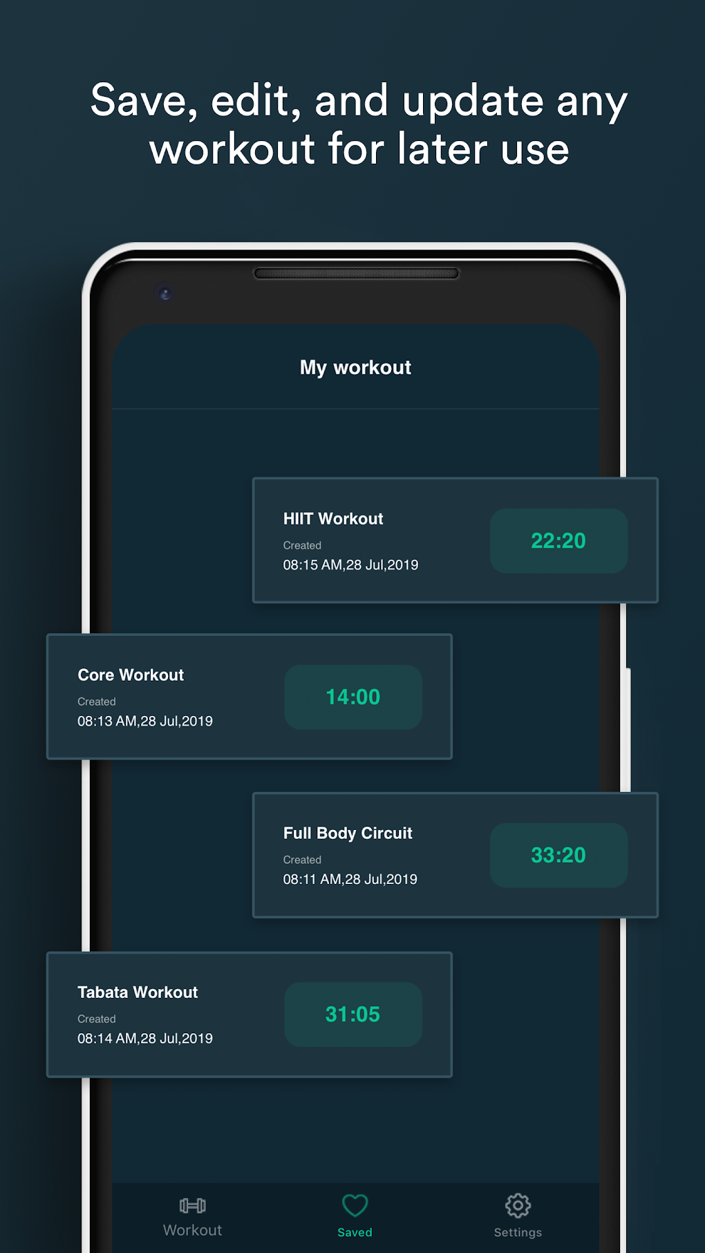 Workout Timer Custom Intervals for Android - Download Workout Timer Custom Intervals for Android - Download
