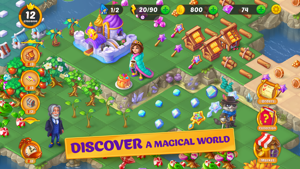 EverMerge Lite: Merge 3 Puzzle for iPhone - Download