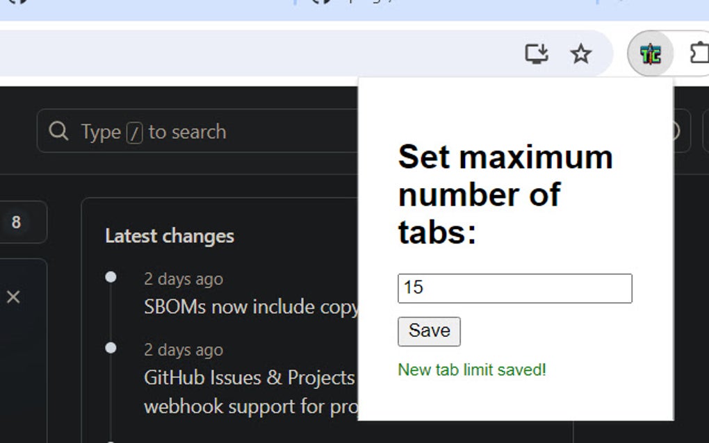 Tab Control สำหรับ Google Chrome - ส่วนขยาย ดาวน์โหลด