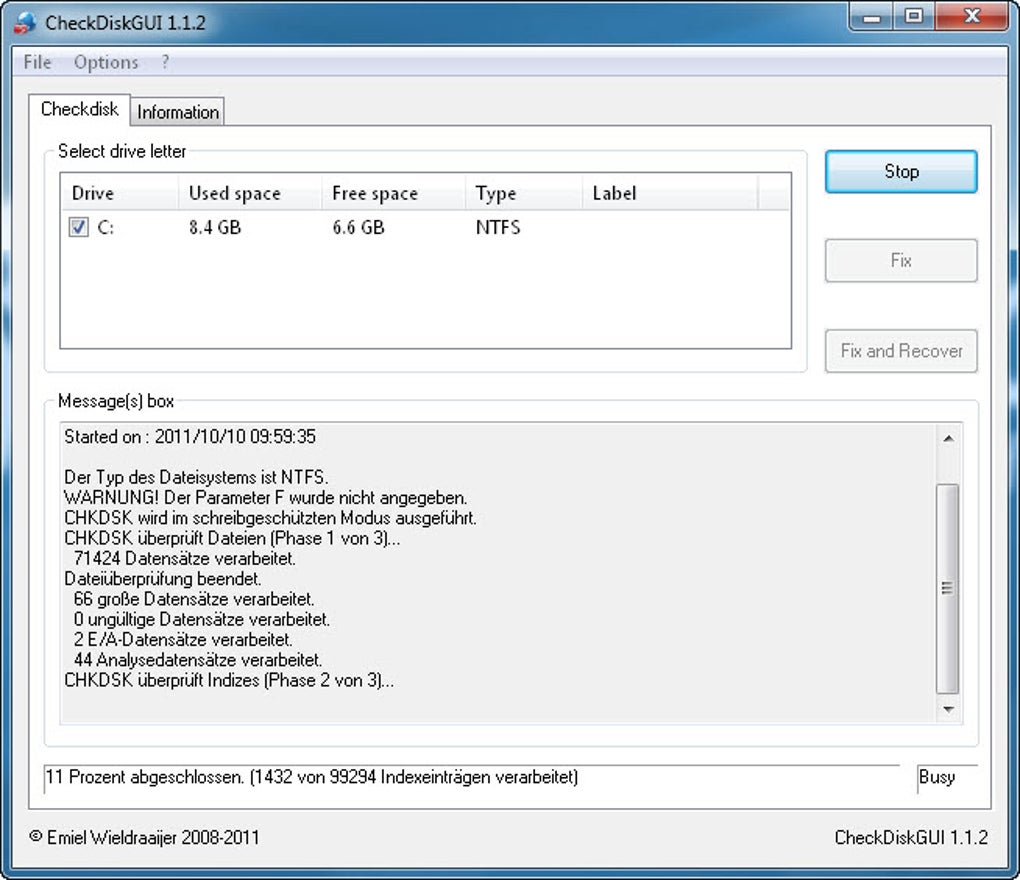 CheckDiskGUI - Download