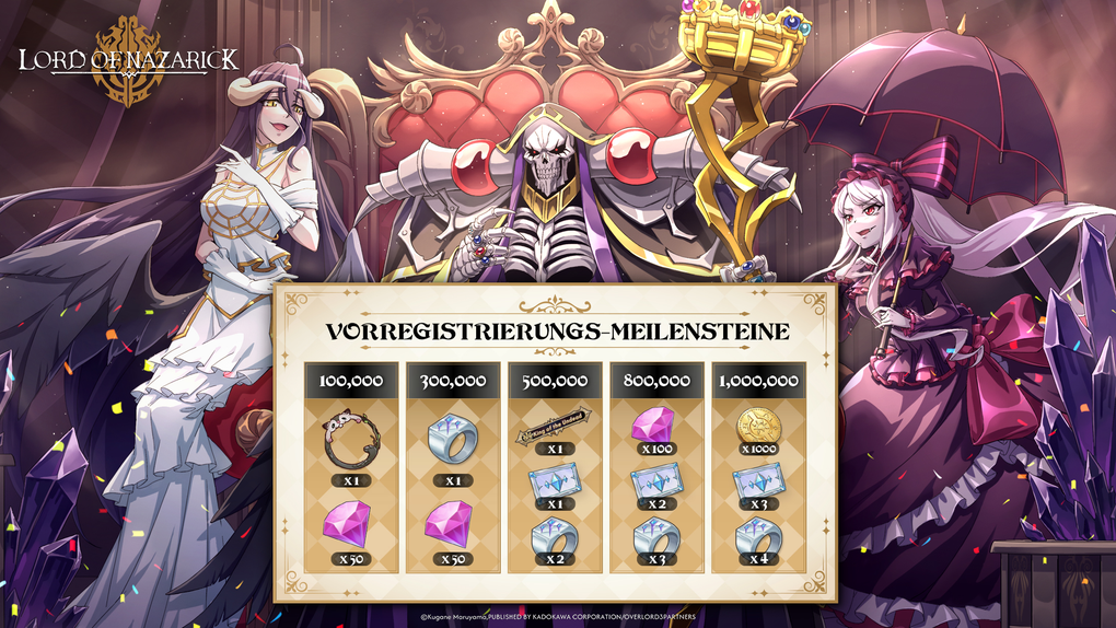 iPhone için Lord of Nazarick - İndir