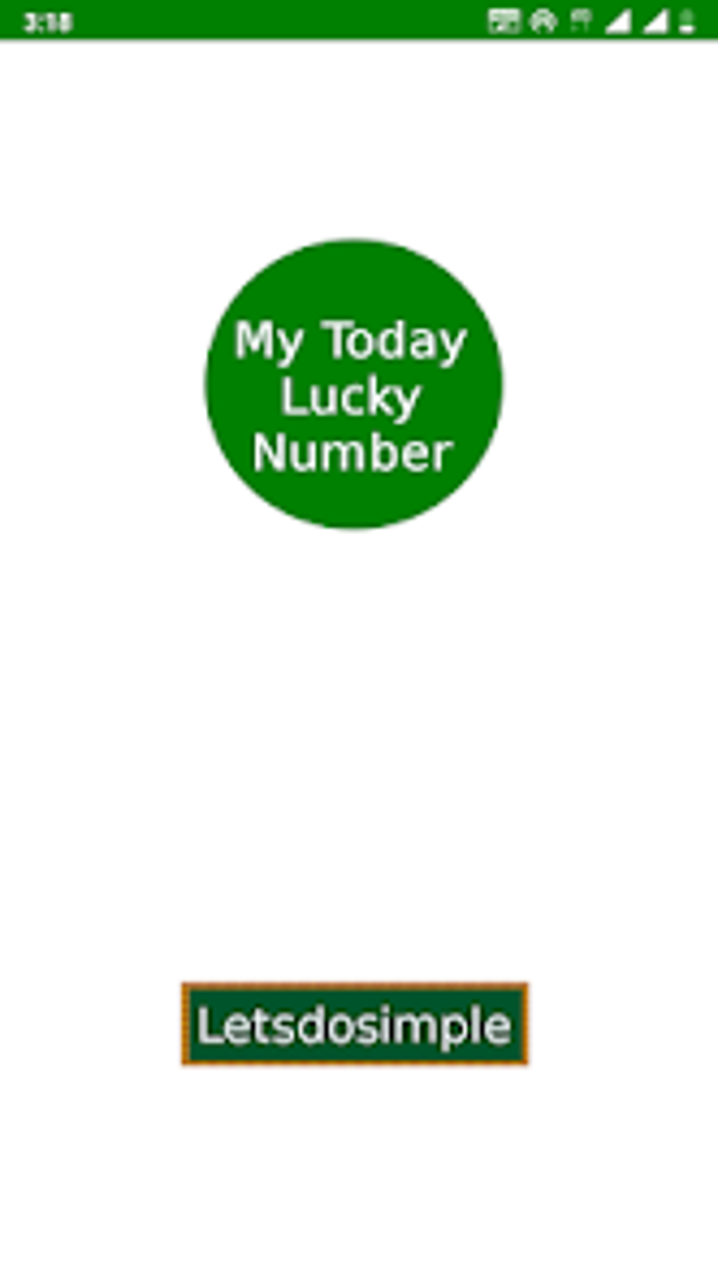 My Today Lucky Number for Android - Download