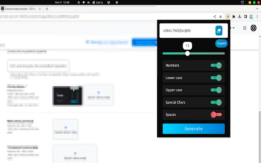 Safe Password Generator für Google Chrome - Erweiterung Download