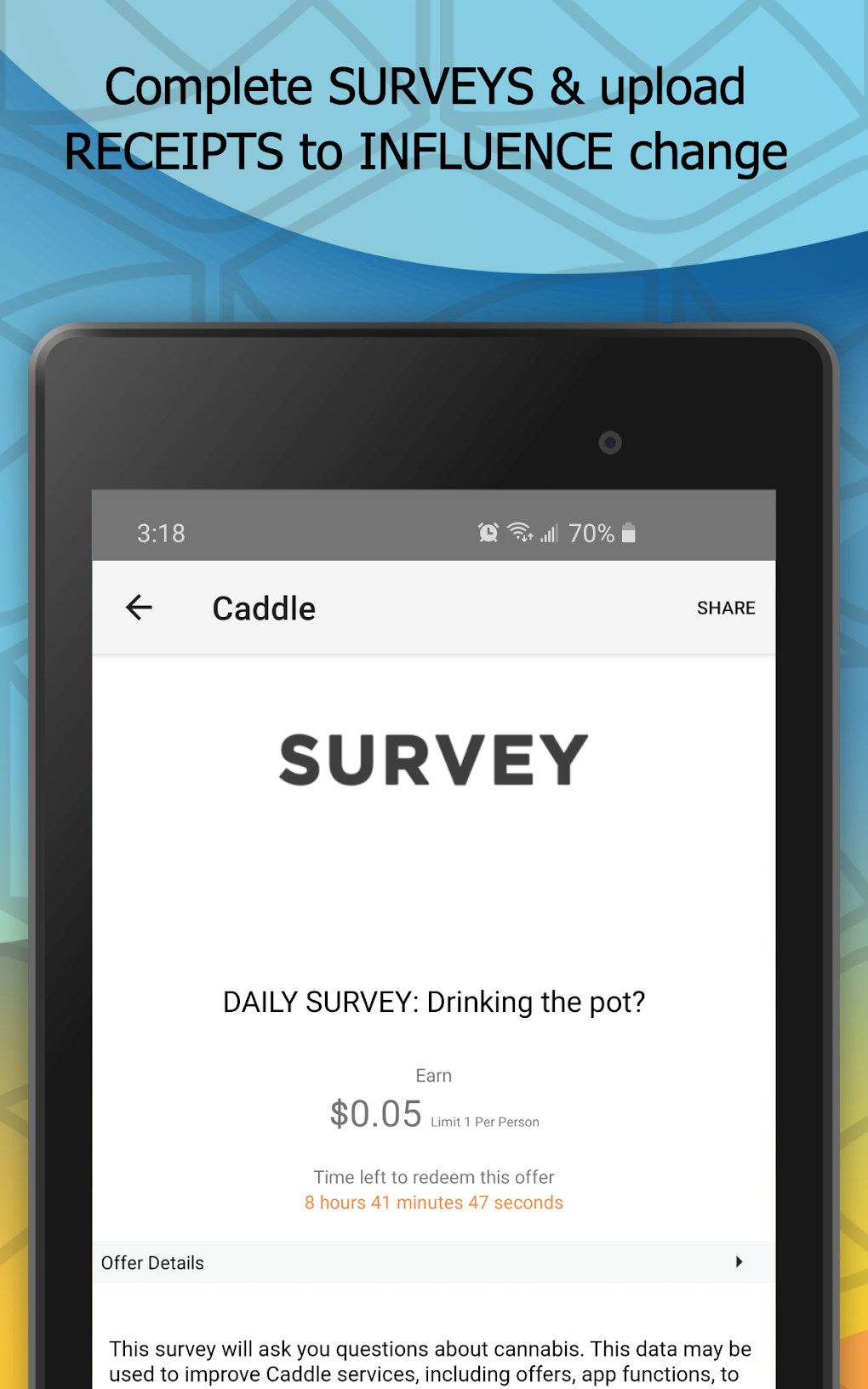 Caddle: Cash Back Rebates for Android - Download