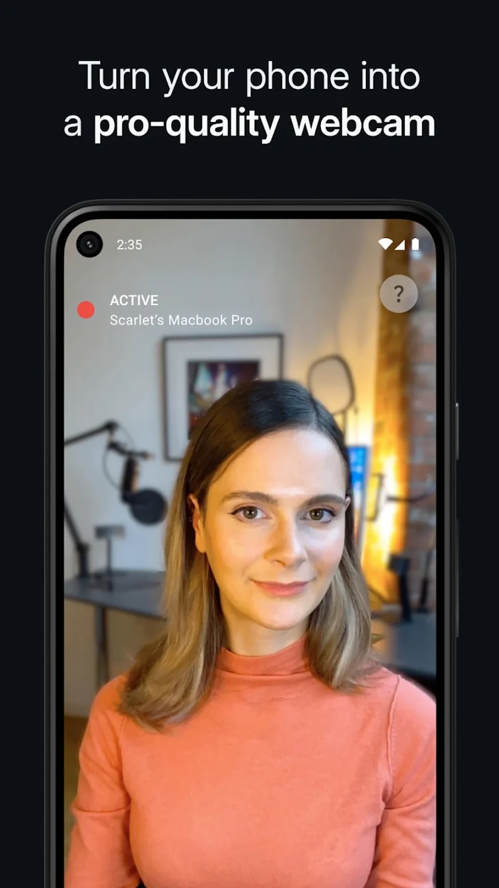 Camo — webcam for Mac and PC APK for Android - Download