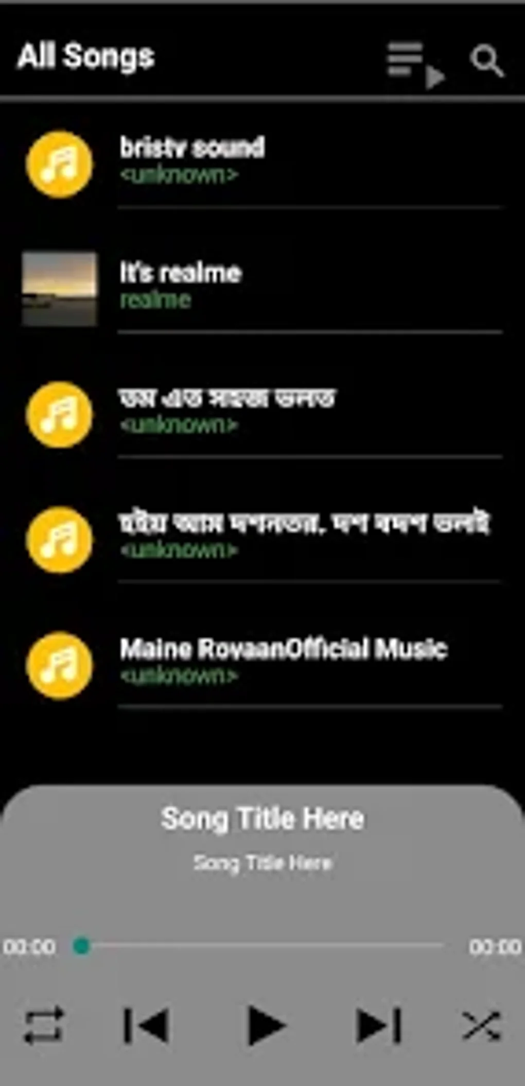 Fire Play : Music Player para Android - Descargar