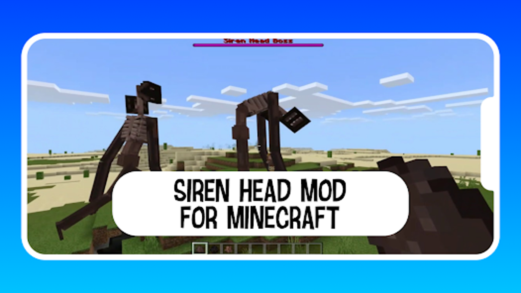 Android 용 Siren Head mods for minecraft - 다운로드