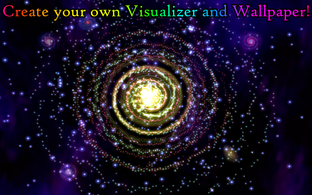 Galaxy Journey - Music Visualizer & Live Wallpaper APK for Android ...
