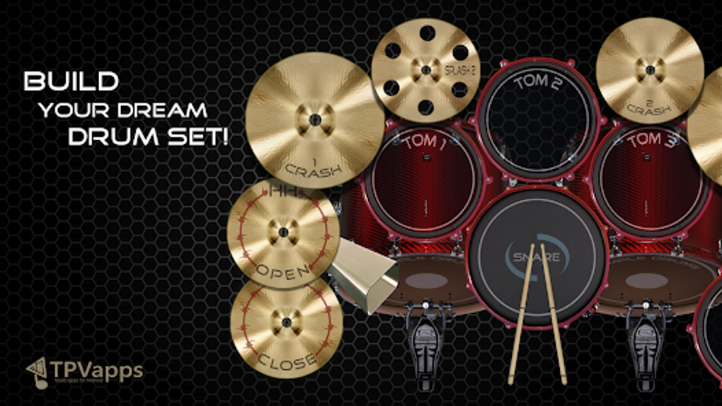 Metal Real Drum Set cho Android - Tải về