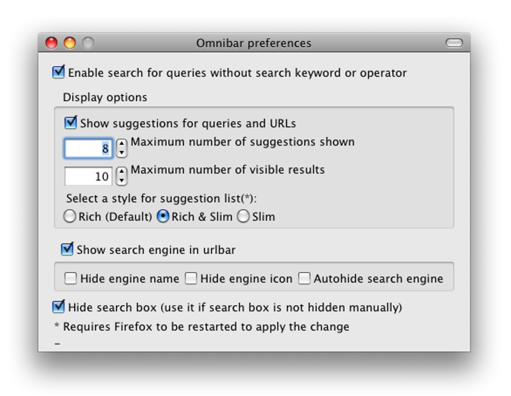 Omnibar para Mac - Descargar
