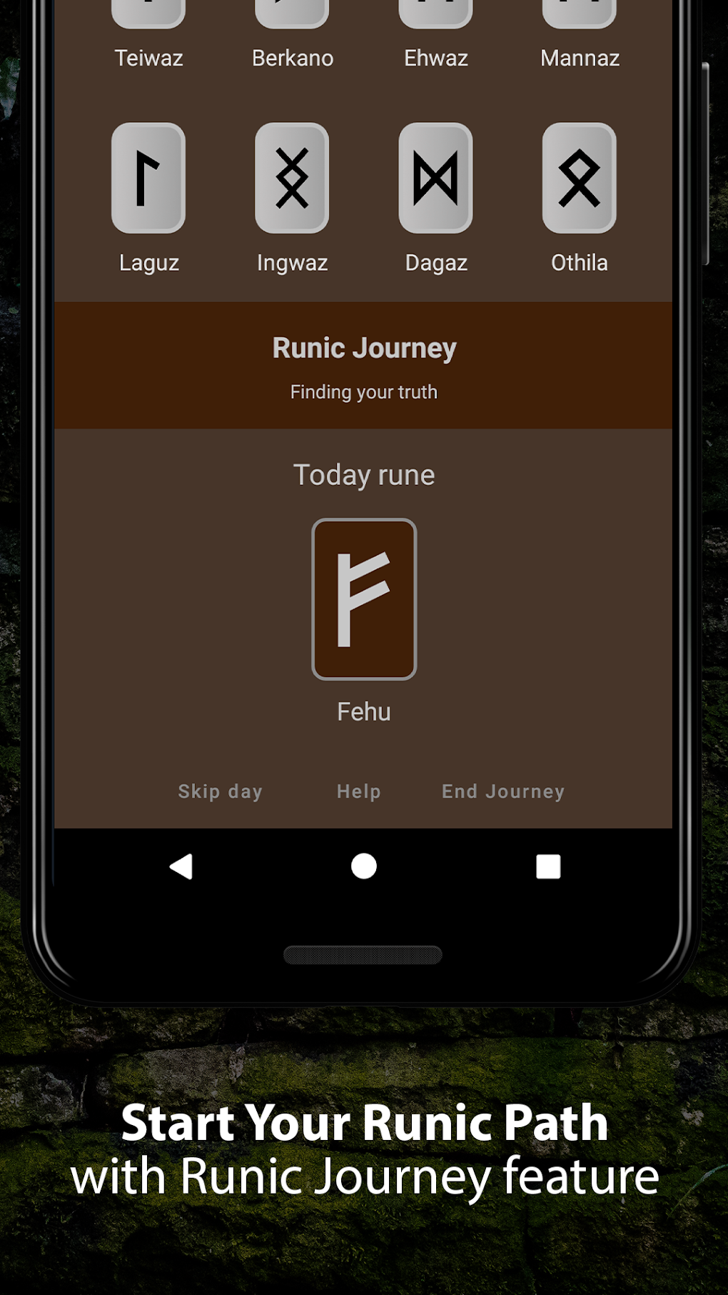 Runic Formulas - Book of Runes Bindrunes Amulets para Android - Descargar