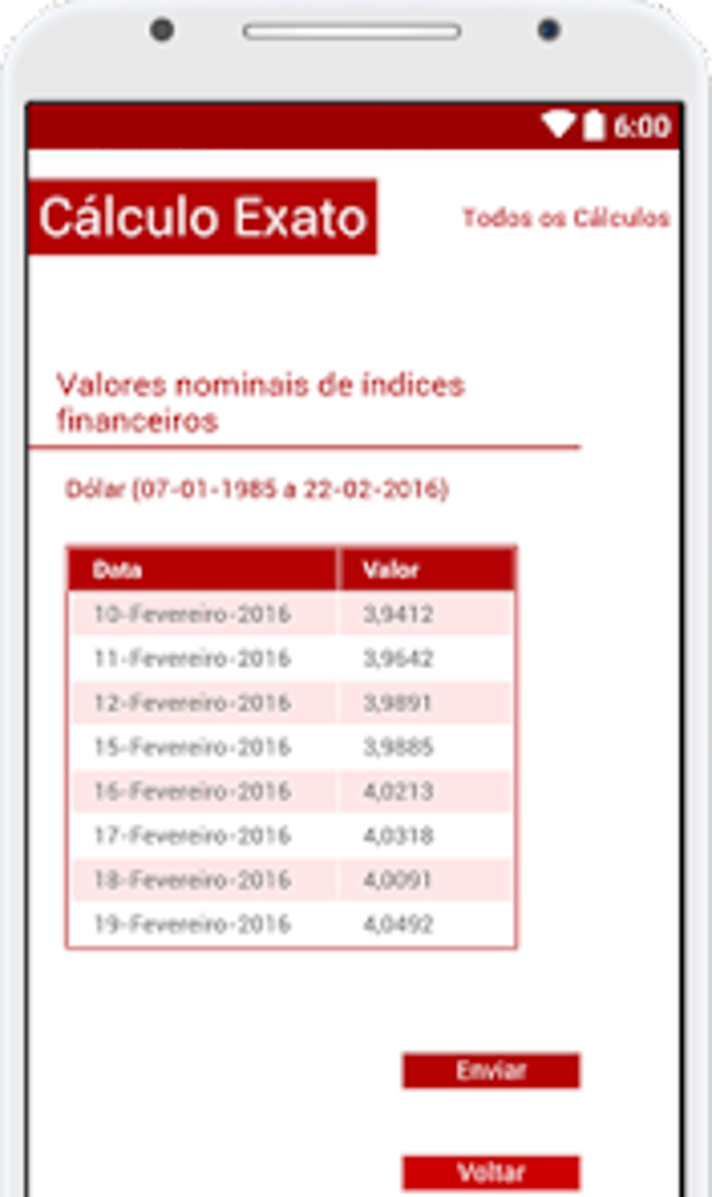 Cálculo Exato for Android - Download