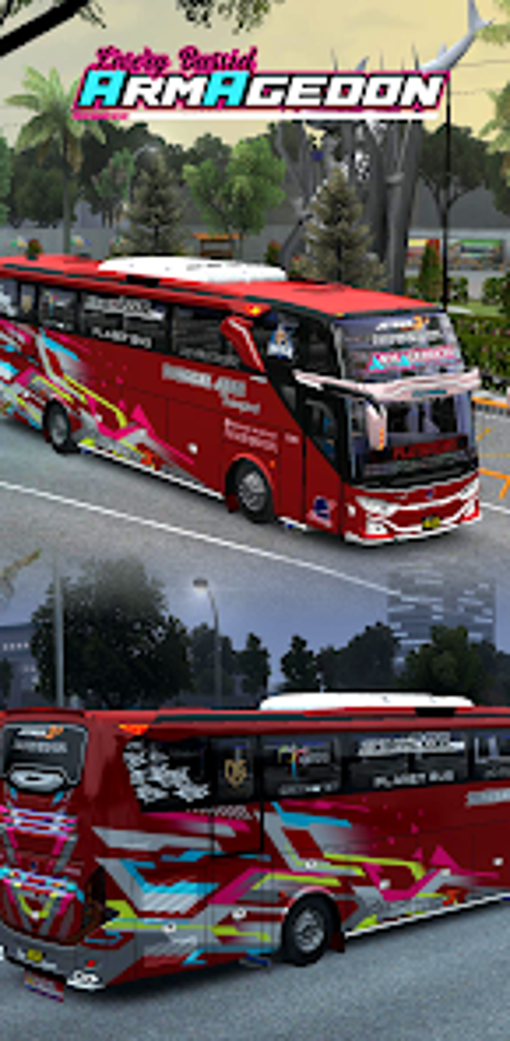 Livery Bussid Armageddon for Android - Download