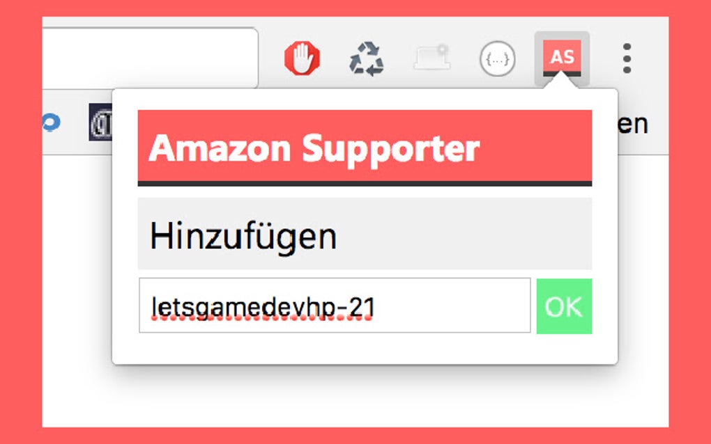 Amazon Supporter - Einfach unterstützen! Google Chrome için - Eklenti İndir