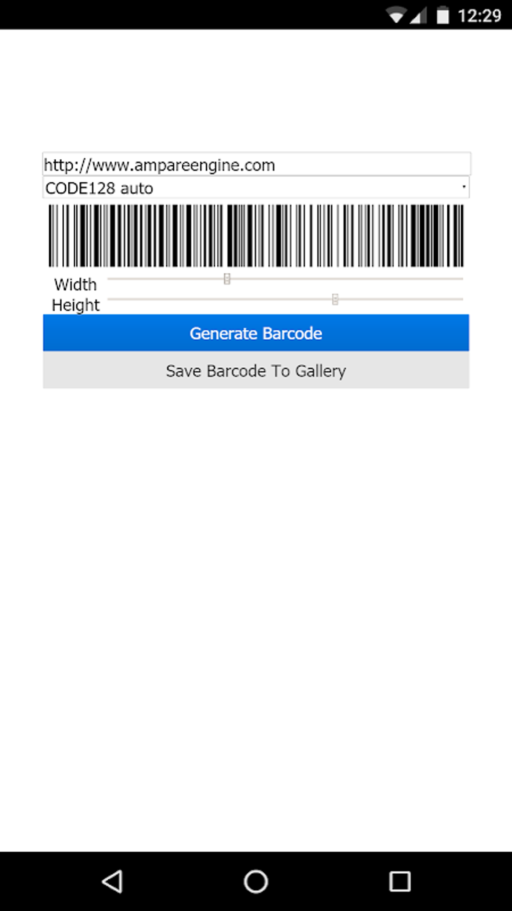 Android 용 Ampare Barcode Creator Free APK - 다운로드
