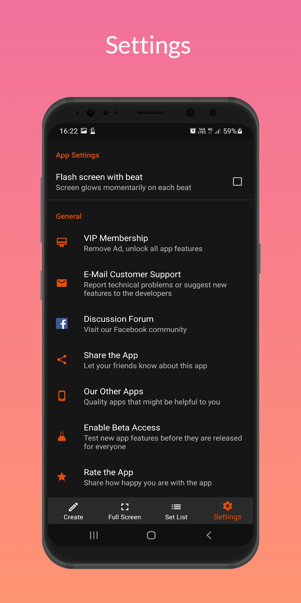 Stage Metronome with Setlist APK for Android - Download