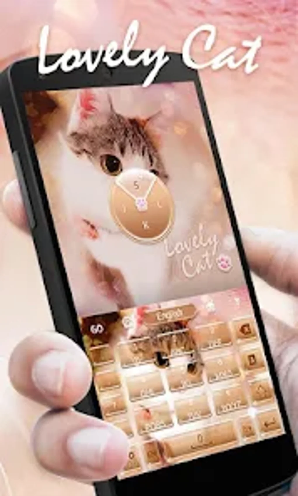 Lovely Cat Keyboard Theme for Android - Download