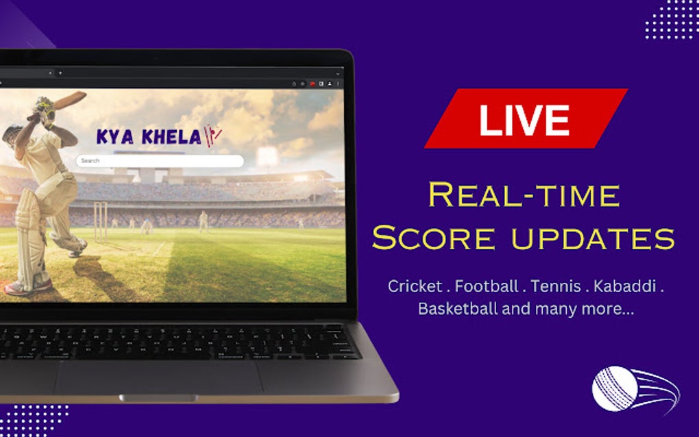 KyaKhela - Live Scores para Google Chrome - Extensión Descargar