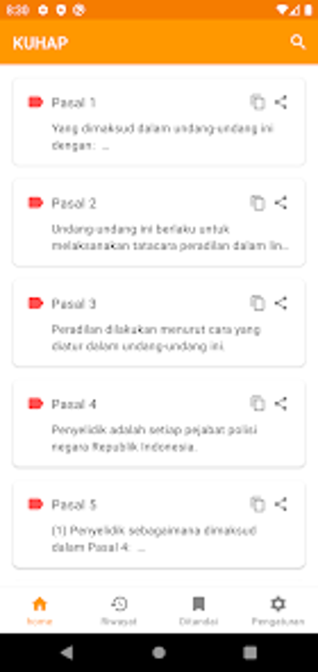 Android 용 KUHAP - 다운로드
