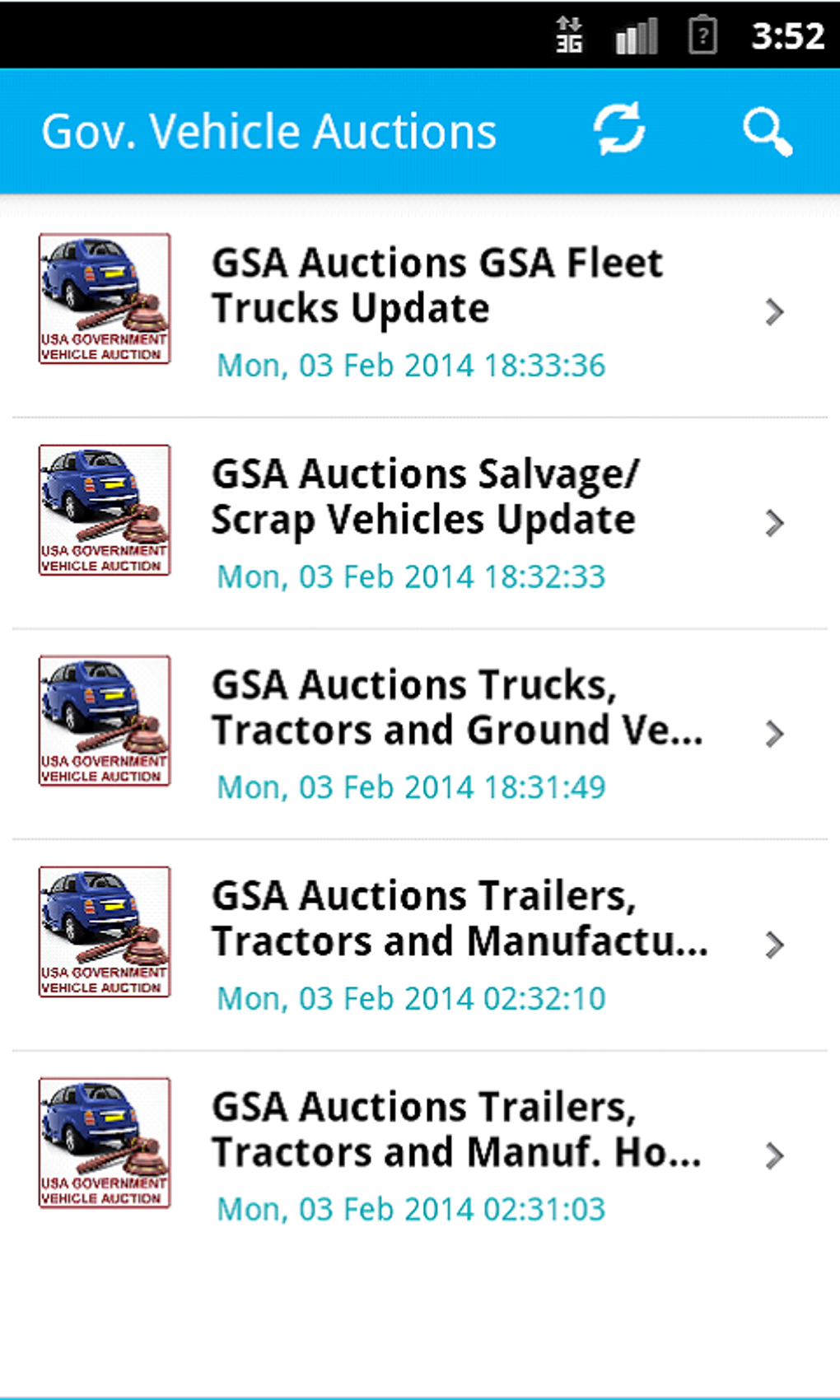 US Trailer, & Vehicle Auctions Listing APK for Android - Download