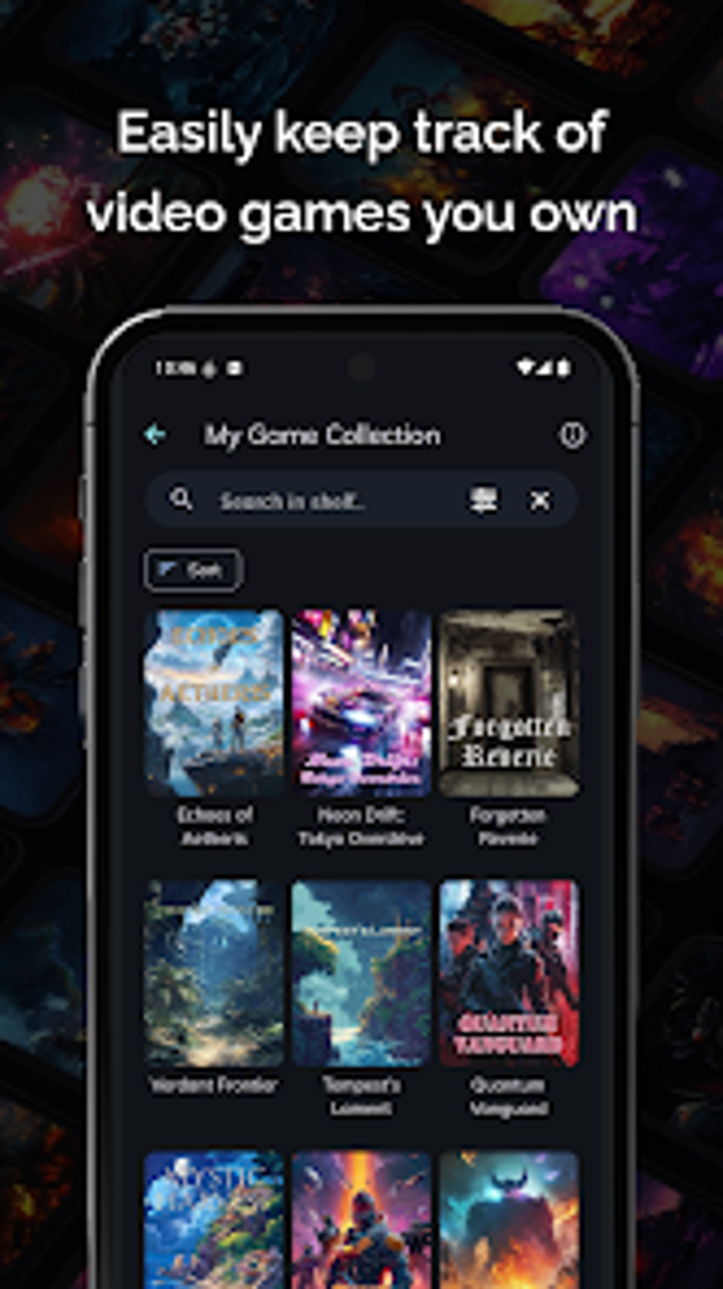 My Video Game Collection pour Android - Télécharger