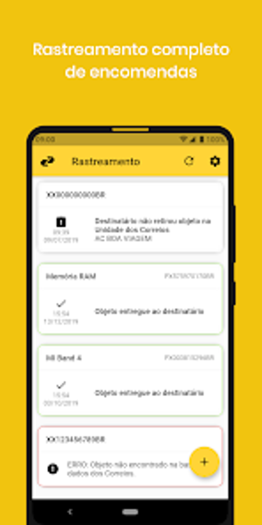 Rastreador dos Correios para Android - Descargar